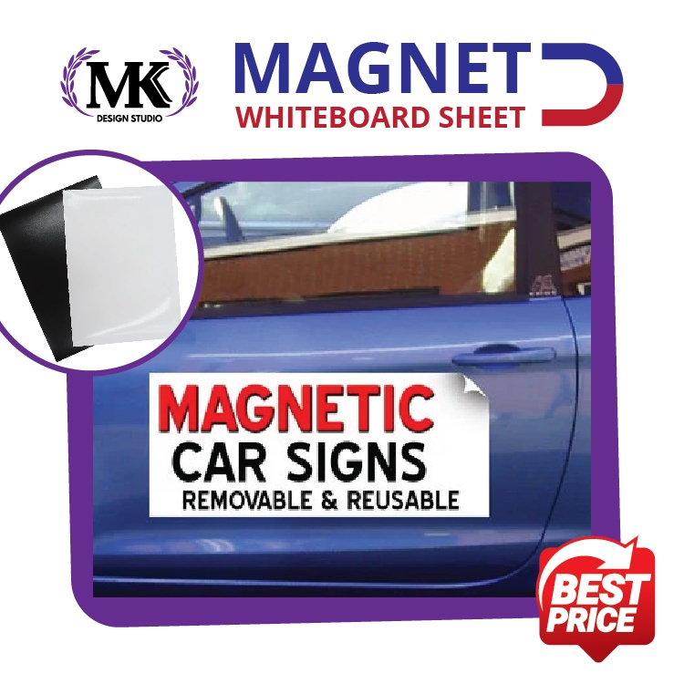 1.0 MM Thickness A3 / A4 Size Magnet Sheet /Fridge Magnet) | Shopee ...