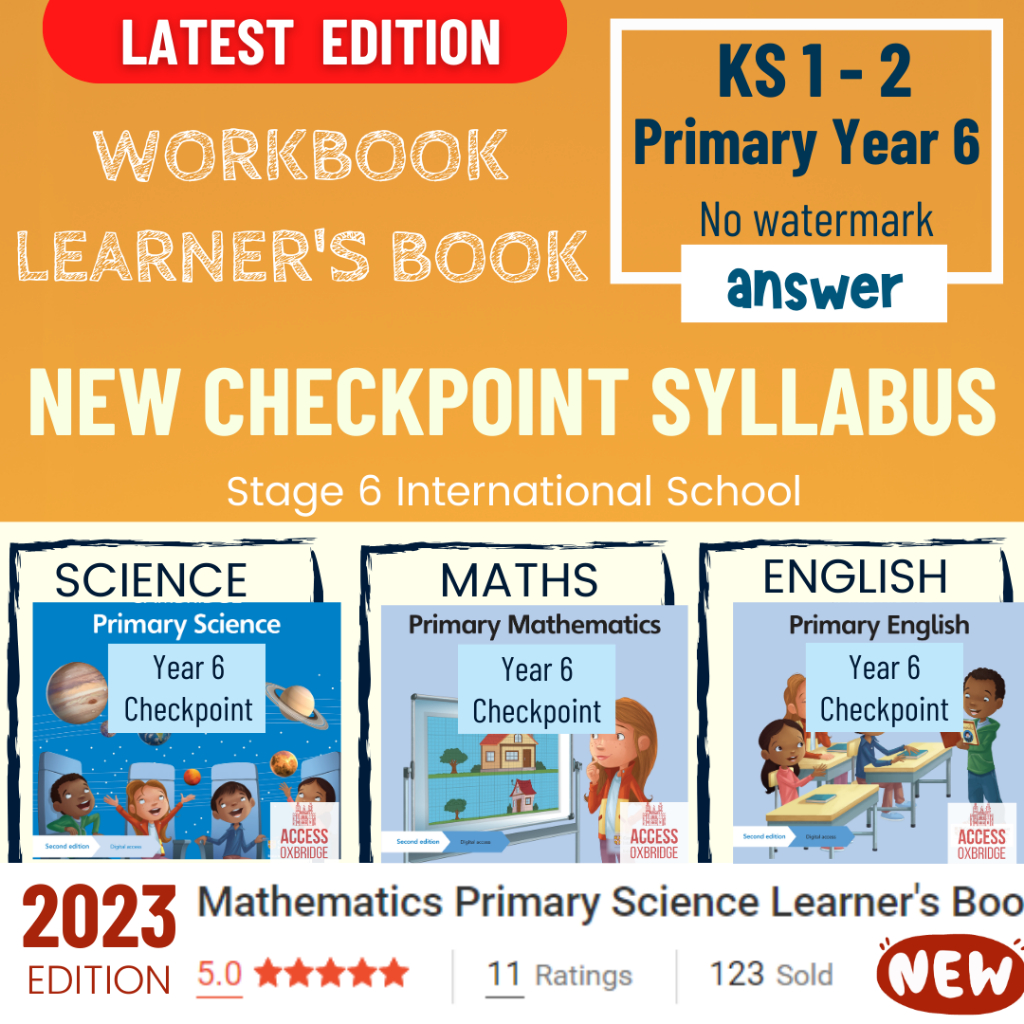 HARDCOPY P7 Latest Year 6 Cambridge Primary Science Workbook Answer ...