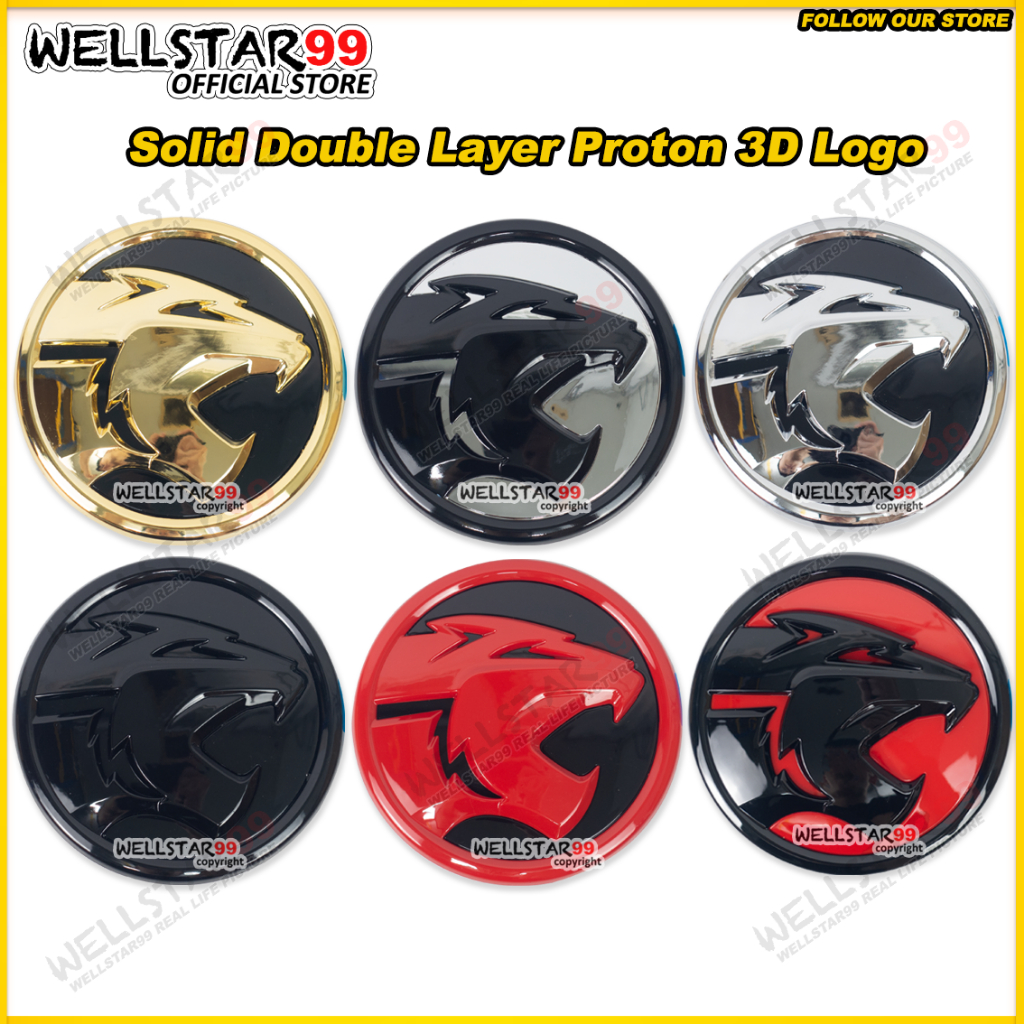 Size Proton 3D S70 X50 X70 X90 Persona 2022 Iriz 2022 Saga vvt 2022 Exora 2022 Proton Logo ...