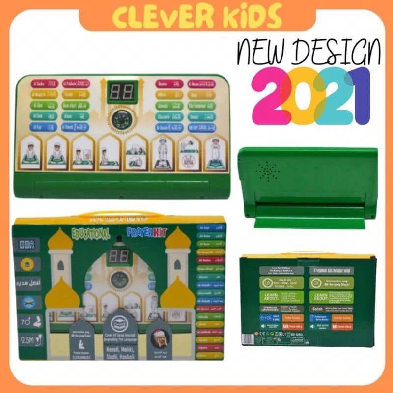 Panel Solat/Bleajar Solat/Prayer panel kids/E Sejadah Electronic ...