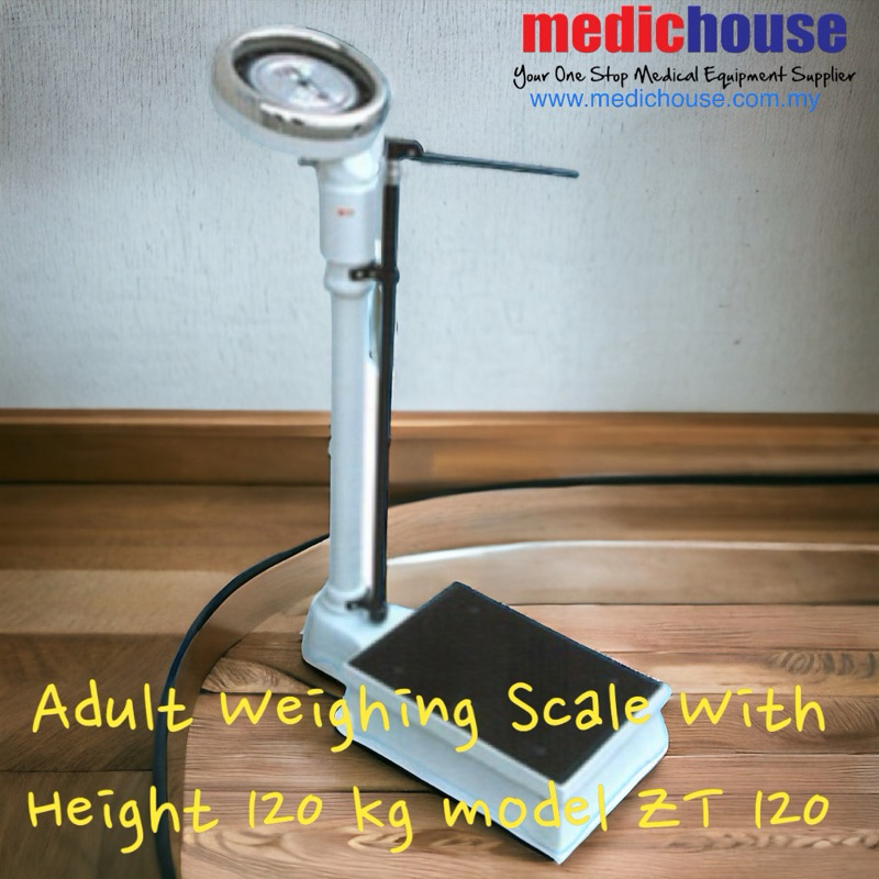 WEIGHING Scale with height 120kg | Shopee Singapore