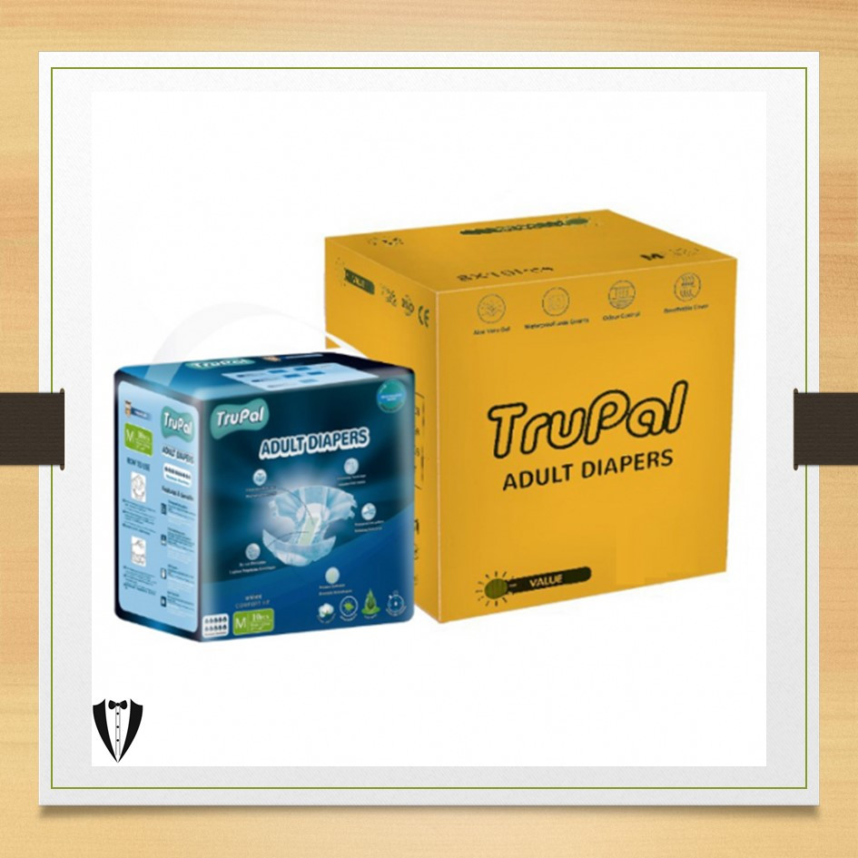 [EXP: 2028] TRUPAL ADULT DIAPERS PREMIUM M / L 10's x 8 packs (1 carton ...