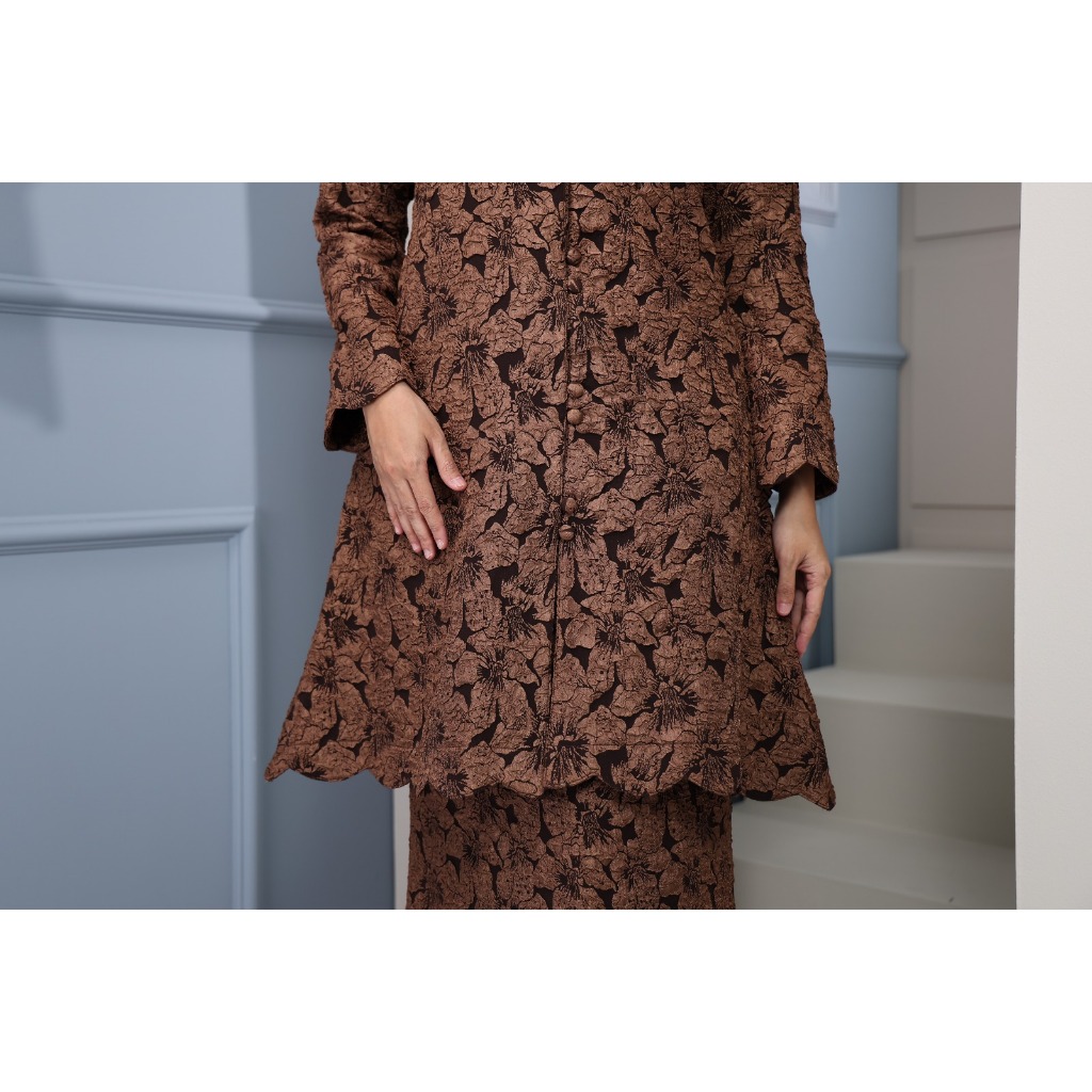 RAYA BAJU KURUNG 2024 KURUNG GUZEL SOFT BROCADE CORAK 3D EXCLUSIVE ...
