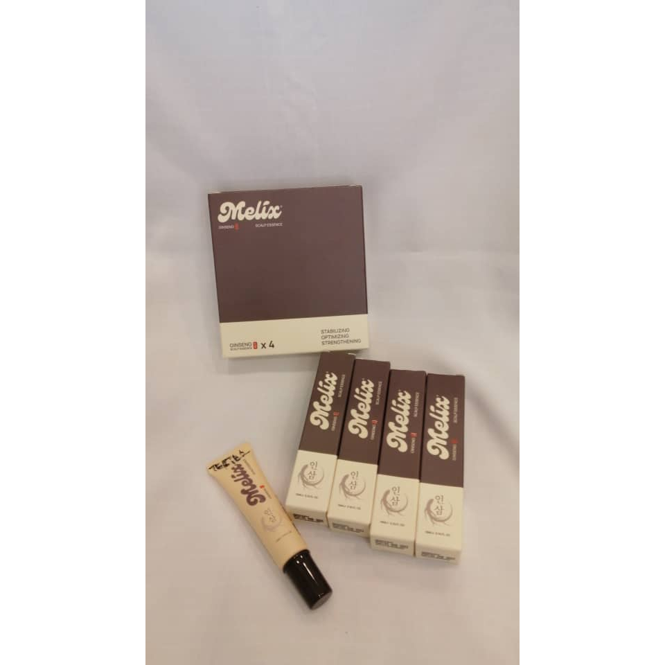 MELIX Ginseng Scalp Essence (4 tube per box) | Shopee Singapore