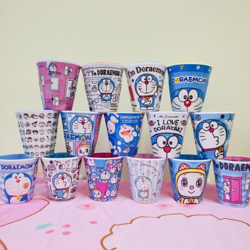 Doraemon Melamine Plastic Cup 叮当哆啦A梦密胺杯水杯 | Shopee Singapore