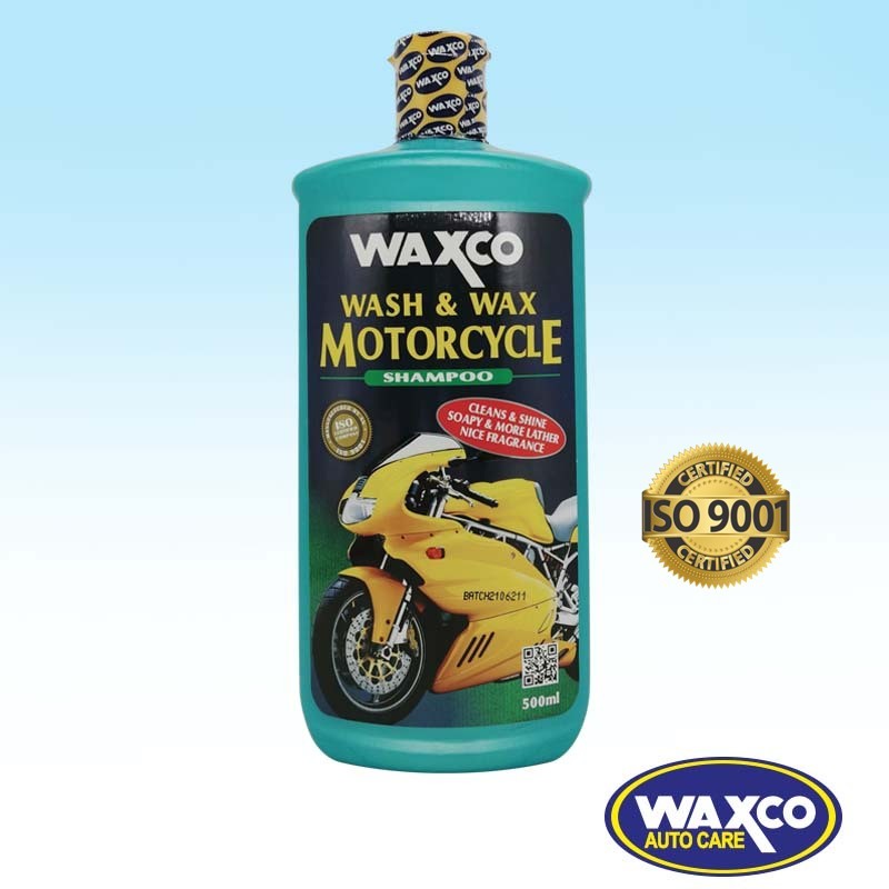 WAXCO Wash & Wax Motorcycle Shampoo (500ml) | Shopee Singapore