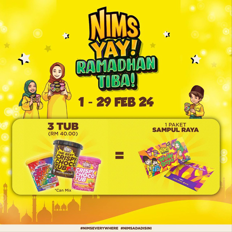 NIMS Chocolate Tub Chocotub Choco Jar Viral Sedap | Shopee Singapore