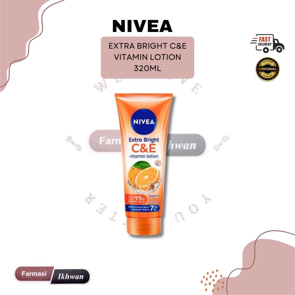 Nivea Extra Bright C&E Vitamin Lotion 320ML | Shopee Singapore