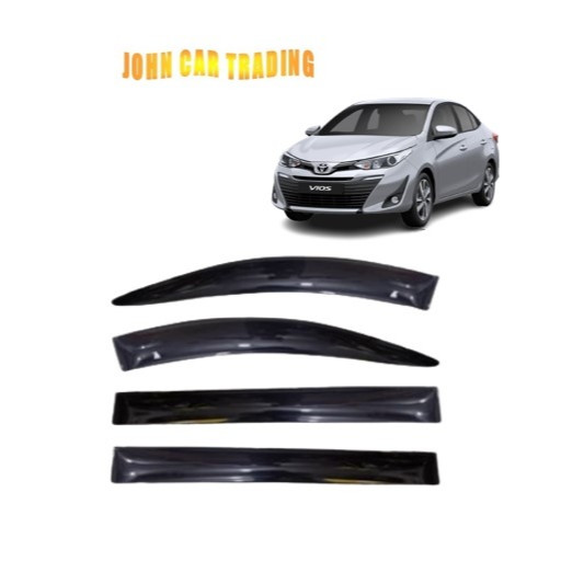 Toyota Vios Facelift 2019 2020 2021 2022 4'' Window Door Visor (AG) 4DR ...
