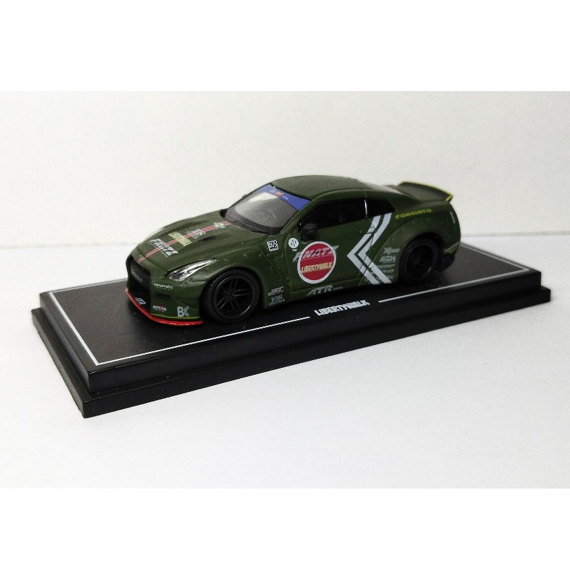 LB NISSAN GT-R ZERO FIGHTER // Scale 1:64 diecast model (LB-performance ...