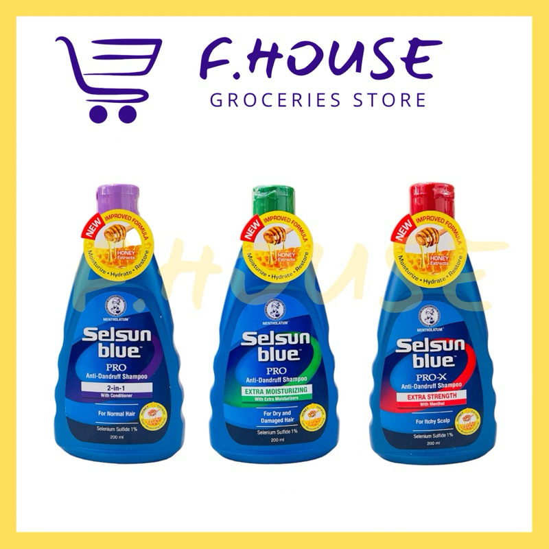Selsun Blue Pro Anti Dandruff Shampoo (200ml) | Shopee Singapore