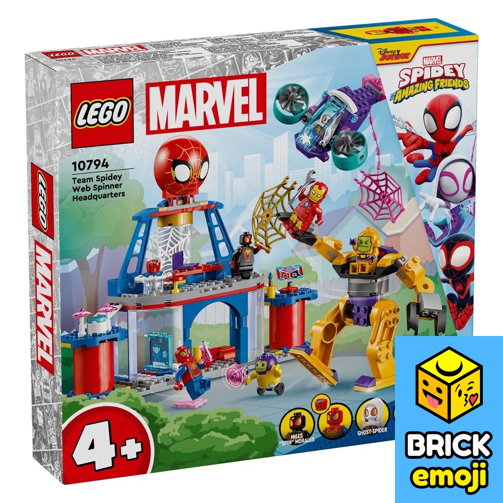 LEGO 10794 Marvel Team Spidey Web Spinner Headquarters | Shopee Singapore