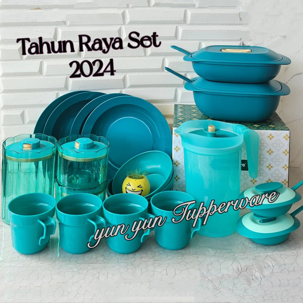 RAYA 2024 Tupperware Gourmet Server Set /Pitcher/Mugs/Plate/Bowl/One ...