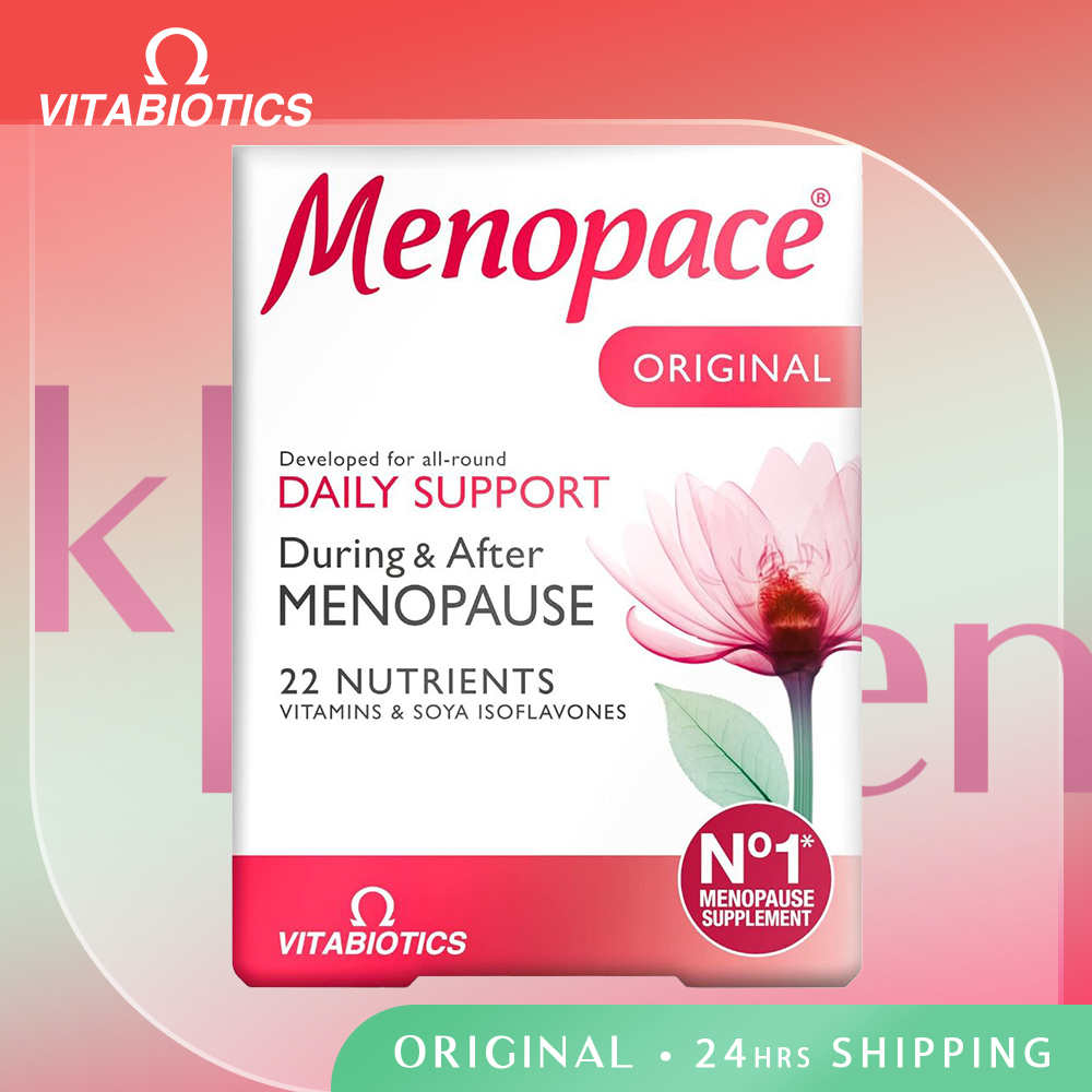 Vitabiotics MENOPACE 30-Day Vitamin Perimenopause formula, Menopace ...