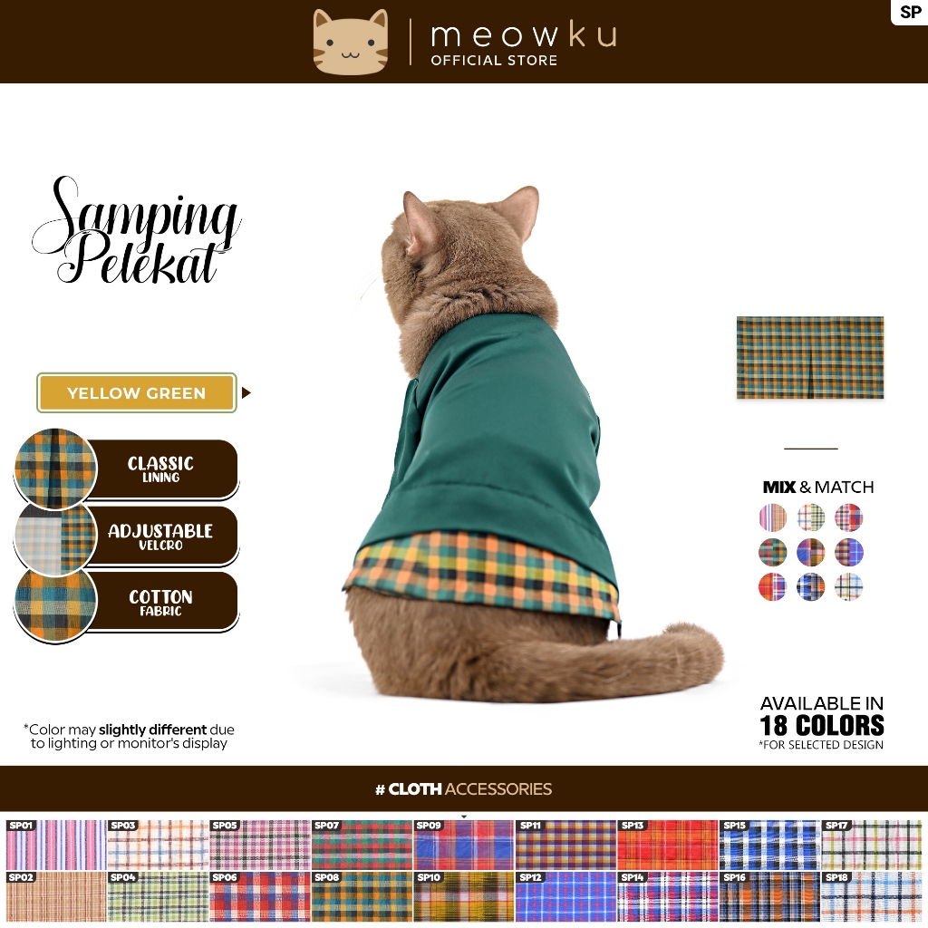 Meowku Side of Stickers (Cat's Raya Accessories) | Shopee Singapore