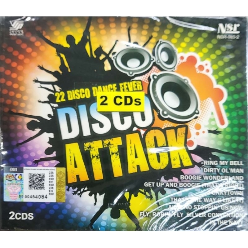 Disco Attack (2012) - 22 Disco Dance Fever (2CDs) | Shopee Singapore