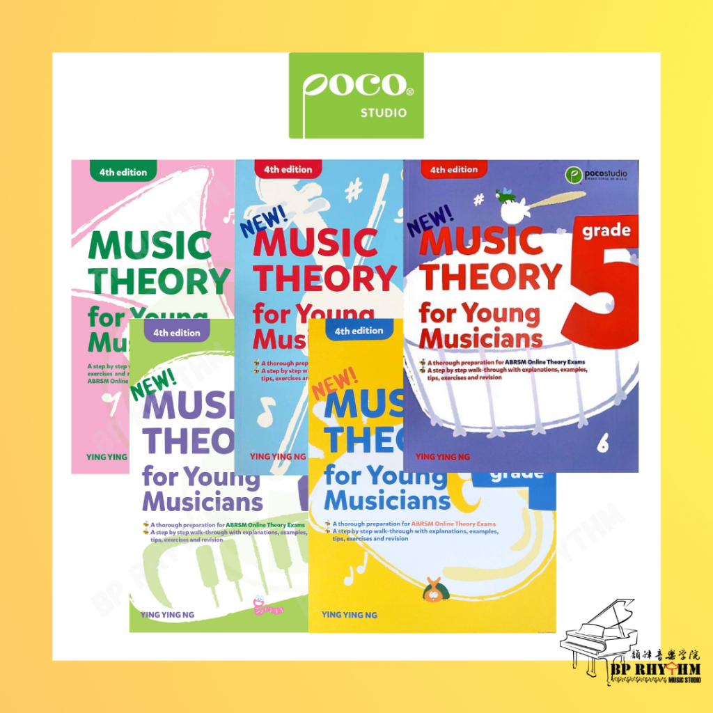 Music Theory for Young Musicians, Grade 1 - 5 by Ying Ying Ng (Fourth Edition) | Poco Studio ...