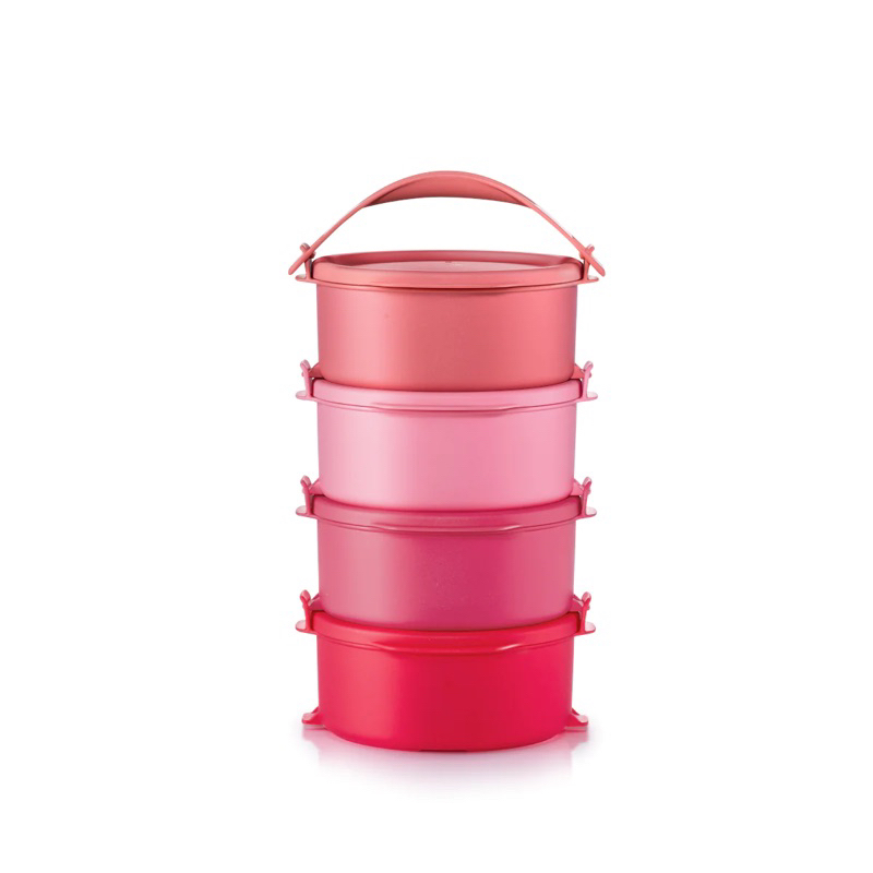 Tupperware Tup Tiffin Set 550ml (4pcs) | Shopee Singapore
