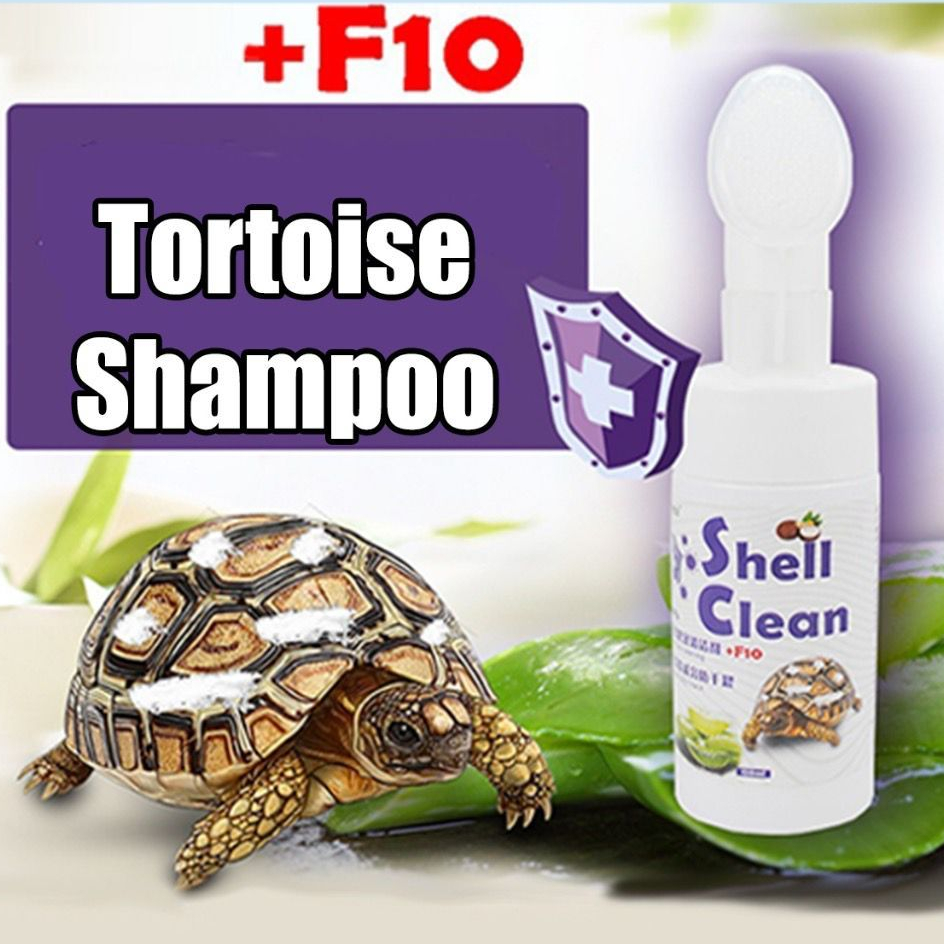 Turtle Shampoo Kurakura Sulcata Tortoise Shell Care Reptile Cleaner ...