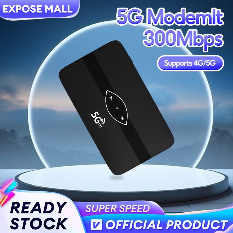 5G Router Wifi Modem Router Modem 4G/5G 300Mbps Pocket Mifi Router 5G ...