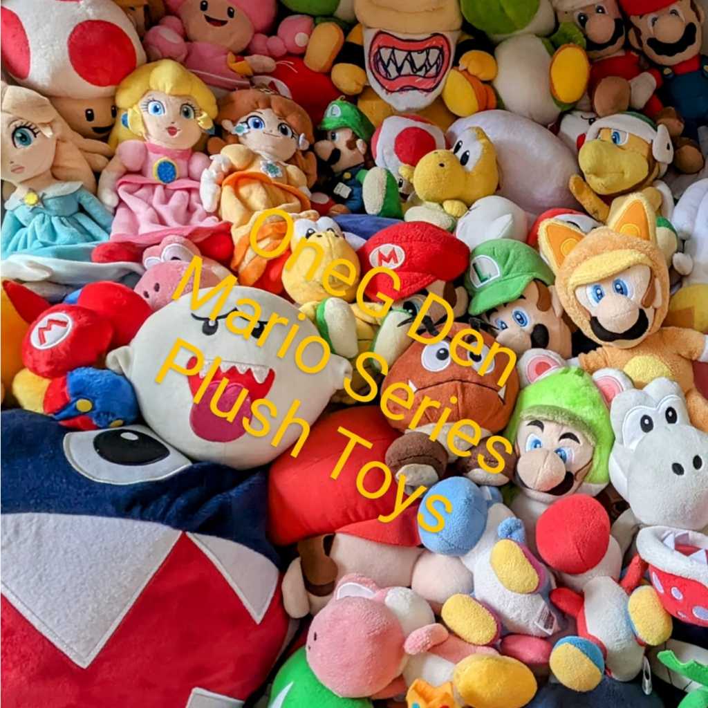 Updated 10Jan (OneG Den) Authentic Nintendo Super Mario Stuffed Toy ...
