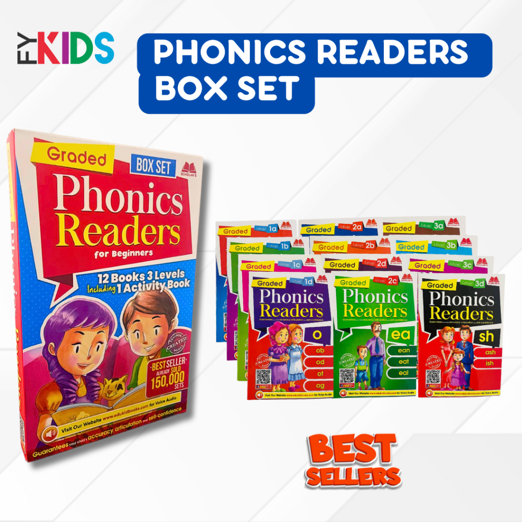 book - GRADED PHONICS READERS BOX SET - Buku Membaca -Read Easy ...