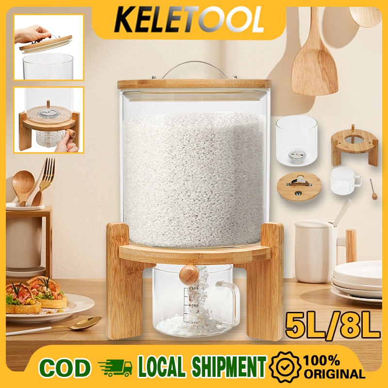 rice dispenser rice storage bekas beras rice storage rice container ...