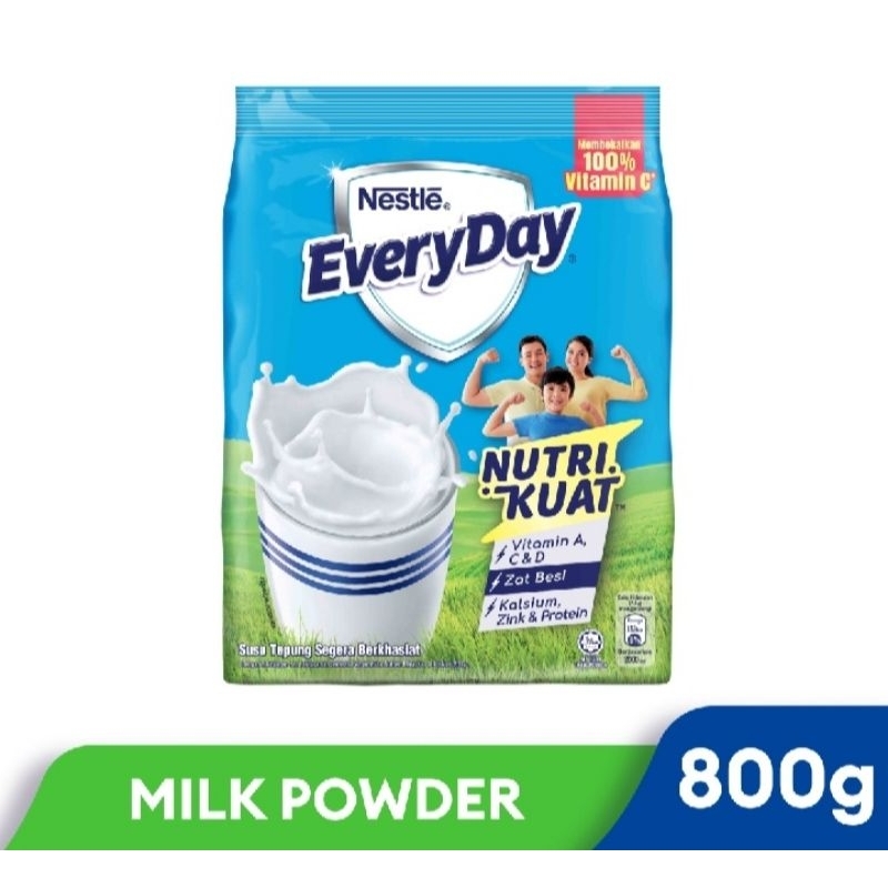 Nestle Everyday Milk Powder Softpack 800g Expired 2025 | Shopee Singapore