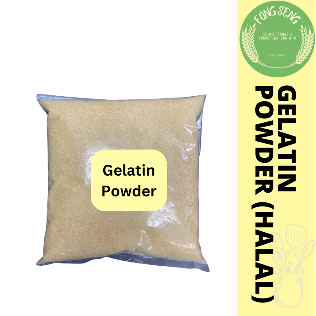 Gelatin Powder (Halal) [Repacked] 100gm/1kg | Shopee Singapore