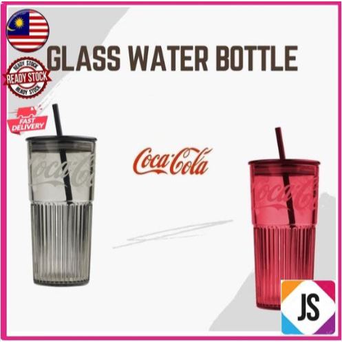 COCA-COLA COKE 550ML STAINLESS STEEL WATER BOTTLE WITH STRAW TUMBLER ...