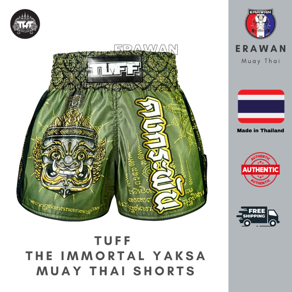 Muay Thai Shorts / Boxing Trunks TUFF (RMS117 The Immortal Yaksa ...