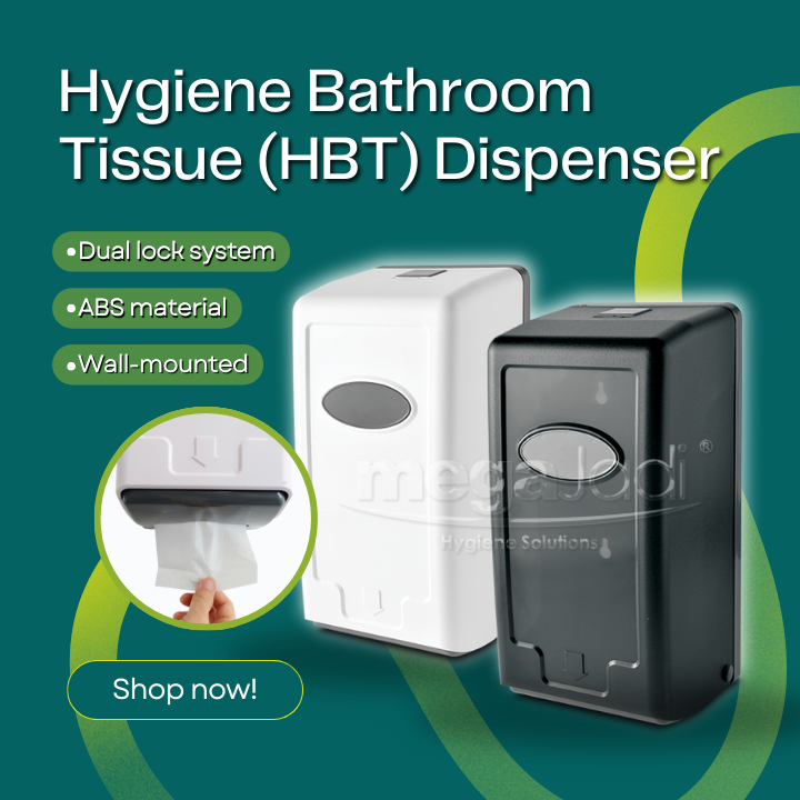 Hygiene Bathroom Tissue (HBT) Dispenser Wall Mounted Pop Up Tissue ...