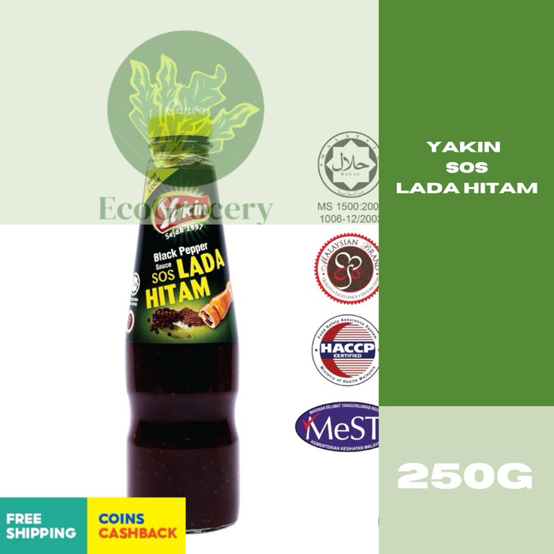 JAMIN HALAL ADA COP HALAL YAKIN SEDAP Sos Lada Hitam / Black Pepper ...
