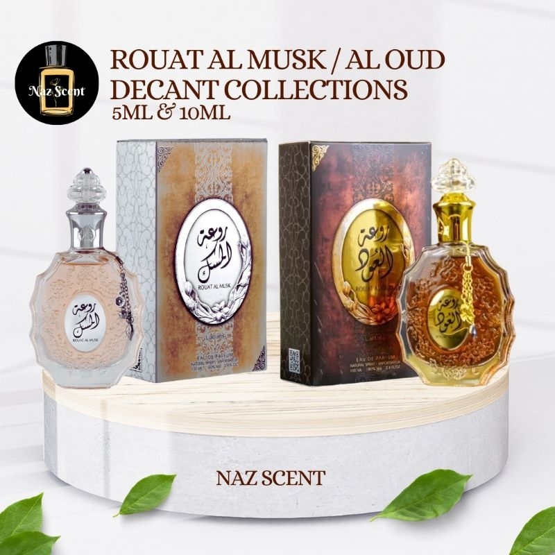 Rouat Lattafa Decant Collections ( Rouat Al Musk / Rouat Al Oud ...