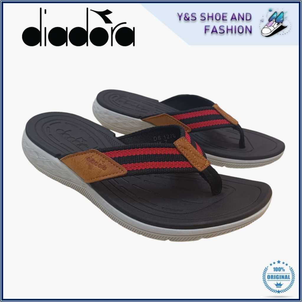 DIADORA Men Ultralgiht Comfort Slipper Sandal 1278 | Shopee Singapore