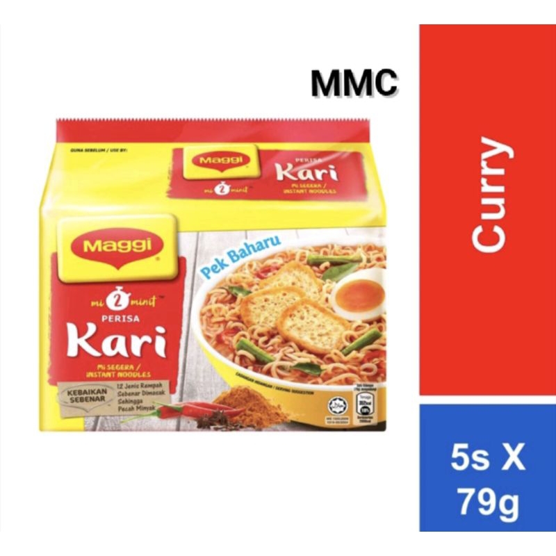 MAGGI TWO MINITS CURRY (75 X 5PACK) | Shopee Singapore