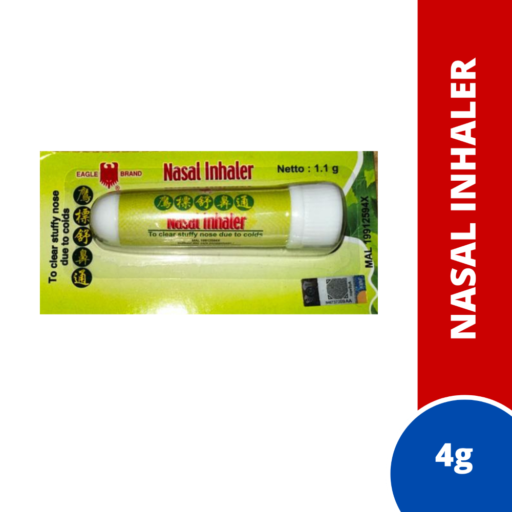 Eagle Brand Nasal Inhaler 4g | Shopee Singapore