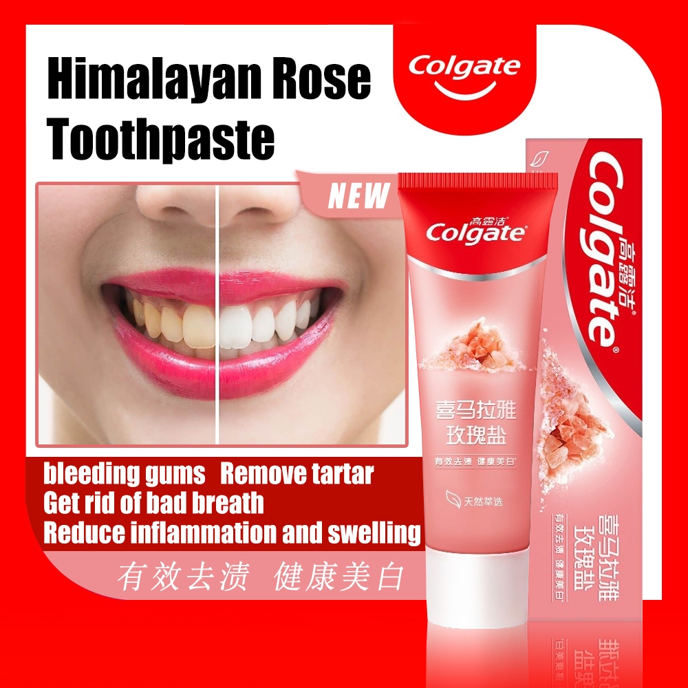 Colgate Toothpaste Himalayan Rose Salt Healthy Crystal Bright ...