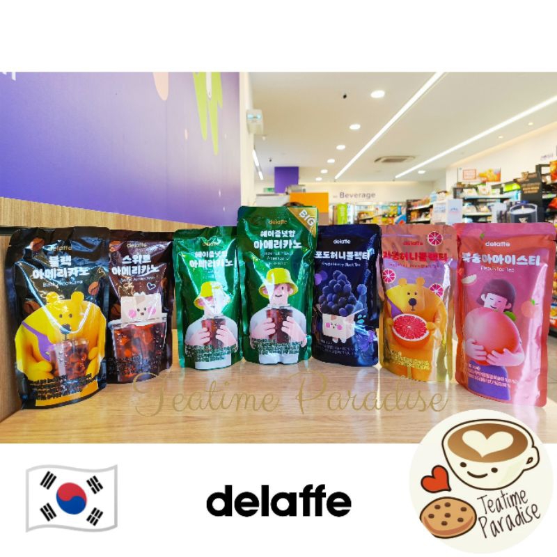 Delaffe Coffee & Latte & Tea 230ml / 340ml (Assorted Flavours) | Shopee ...