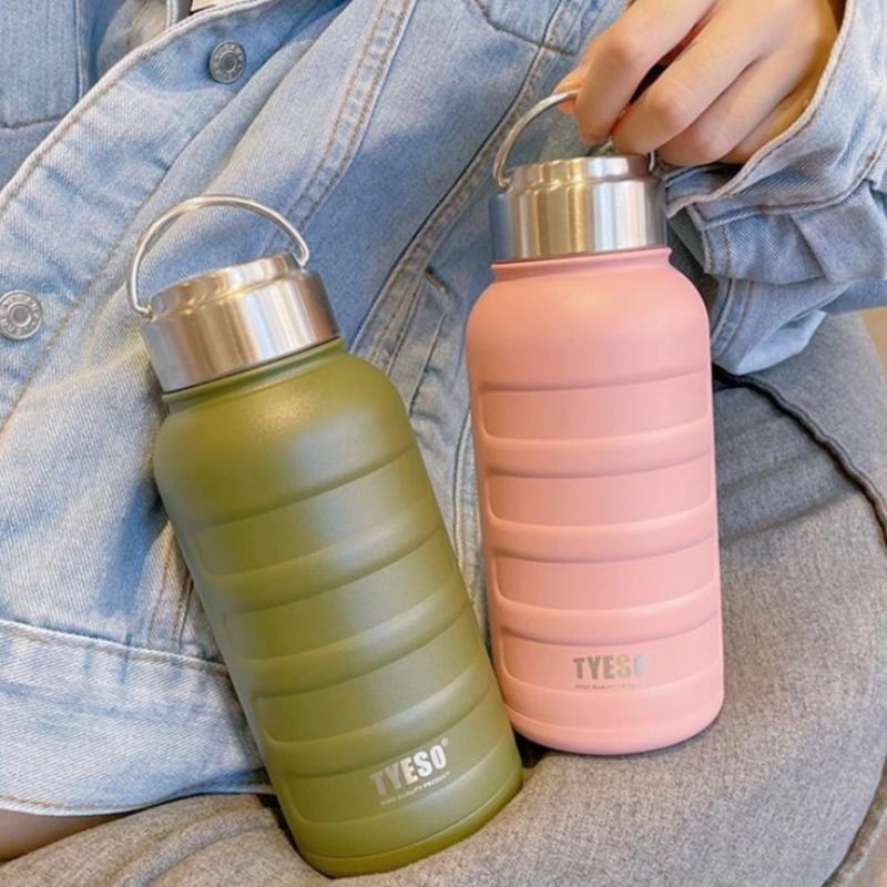 Tyeso 750ml/1000ml Double Insulation Vacuum Thermos Caterpillar Tumbler ...
