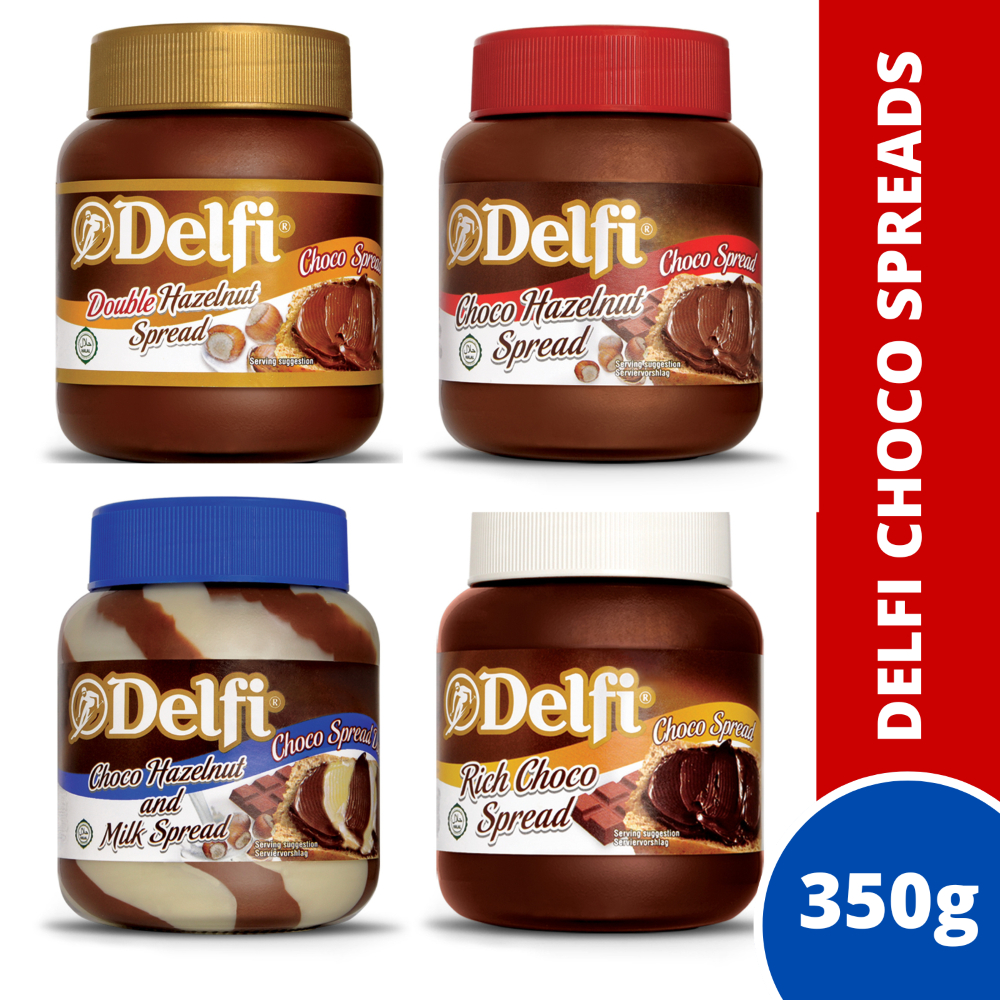 Delfi Choco Spread 350g/680g - Hazelnut Milk/Choco Hazelnut/Double ...