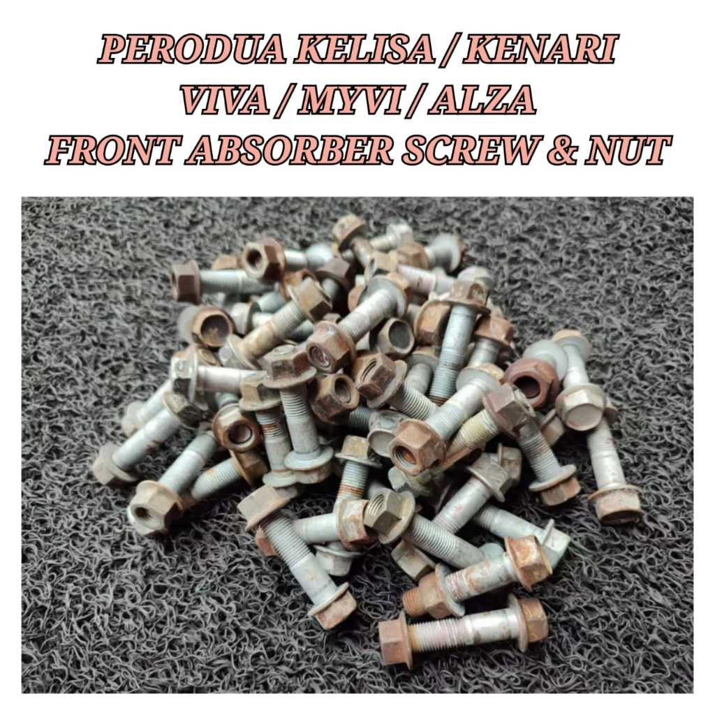 Chamber Absorber Skru / Screw / Nut 17MM Perodua Viva Kelisa Kenari ...