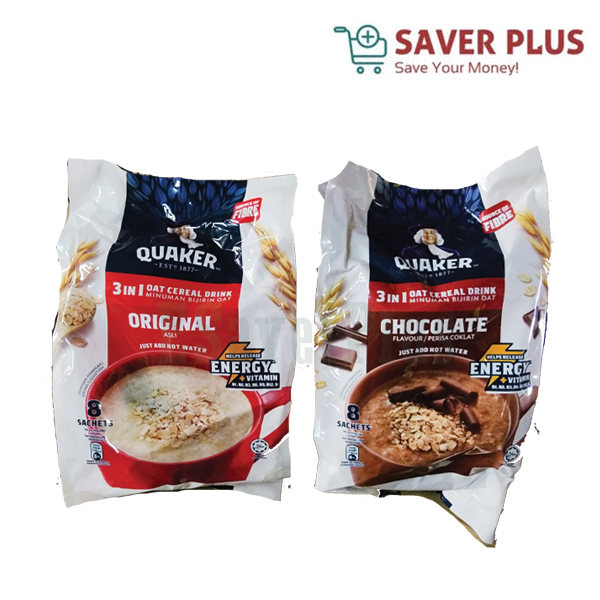 QUAKER MINI Q-VITAL / CHOCOLATE 8'S | Shopee Singapore