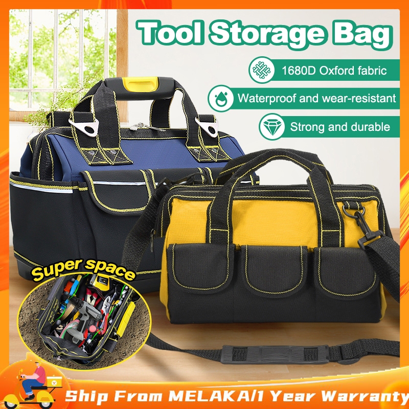 kitking 13" 16" ABS Tool Bag Heavy Duty Tools Bag Electrician Tool Beg ...