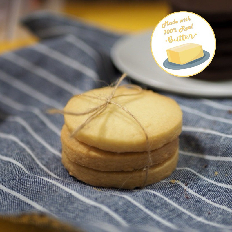 Round Pure Butter Cookies ( Homemade, Less Sugar) | Shopee Singapore