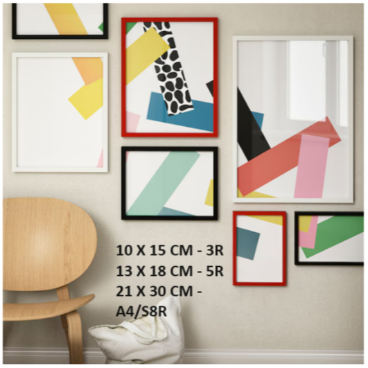 IKEA RODALM Picture Frame Photo Frame for Personal Photo / A4 , 10x15 ...