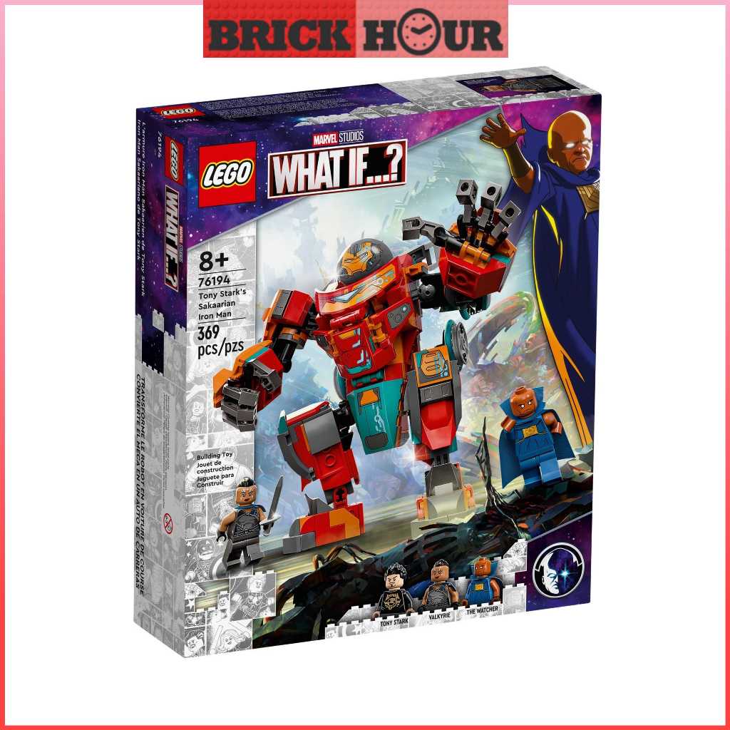 LEGO MARVEL 76194 Tony Stark's Sakaarian Iron Man (COMPRESSED BOX ...