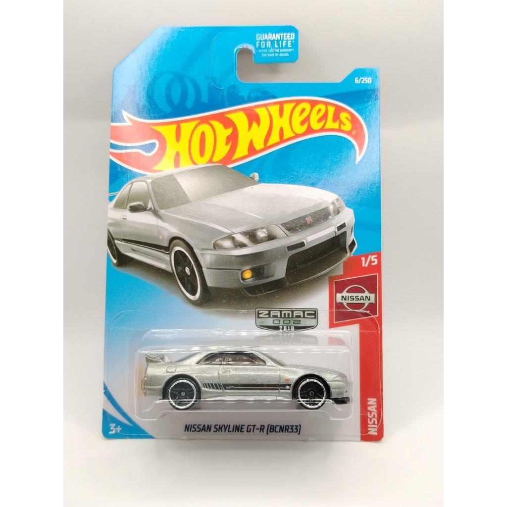 [NEW] Hot Wheels Nissan Skyline GT-R (BCNR33) R33 - Zamac Exclusive ...