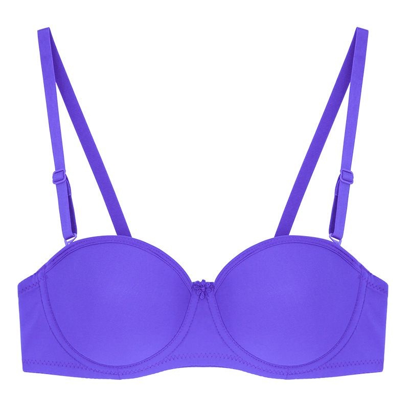 32A, 34A, 36A, 38A Cup Underwired Strapless Half-cup Bra (Baju Dalam ...