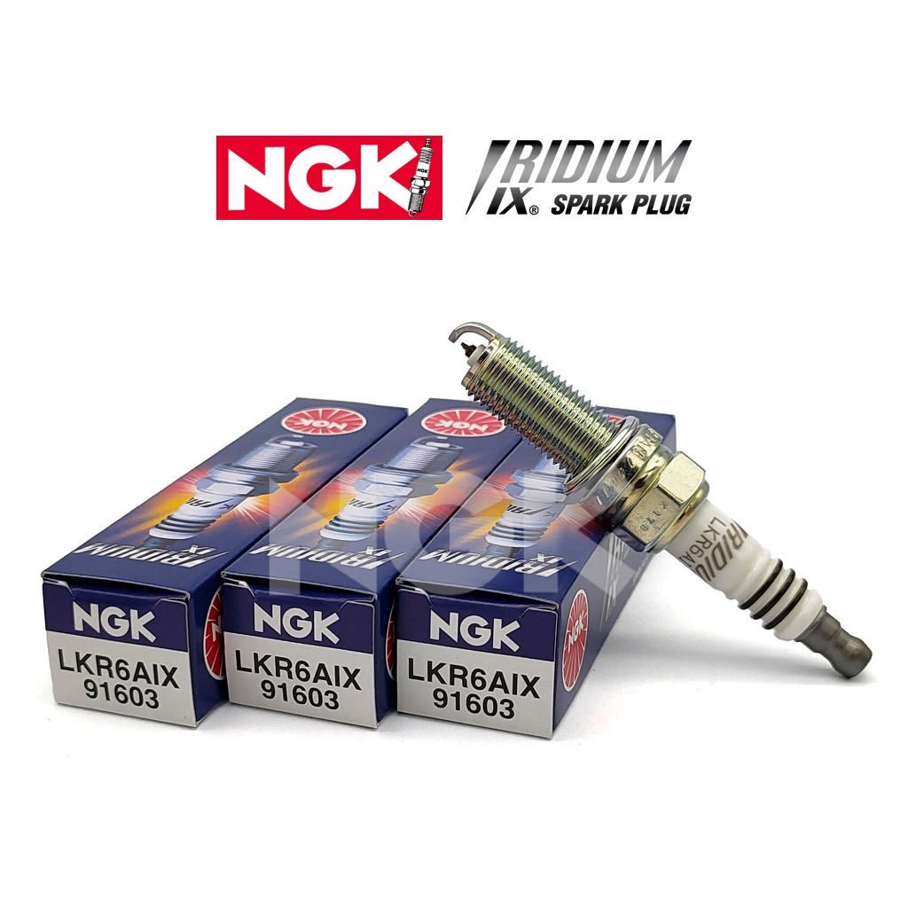 NGK Genium Perodua Bezza 1.0, Axia 1.0 Iridium IX Spark Plug LKR6AIX ...